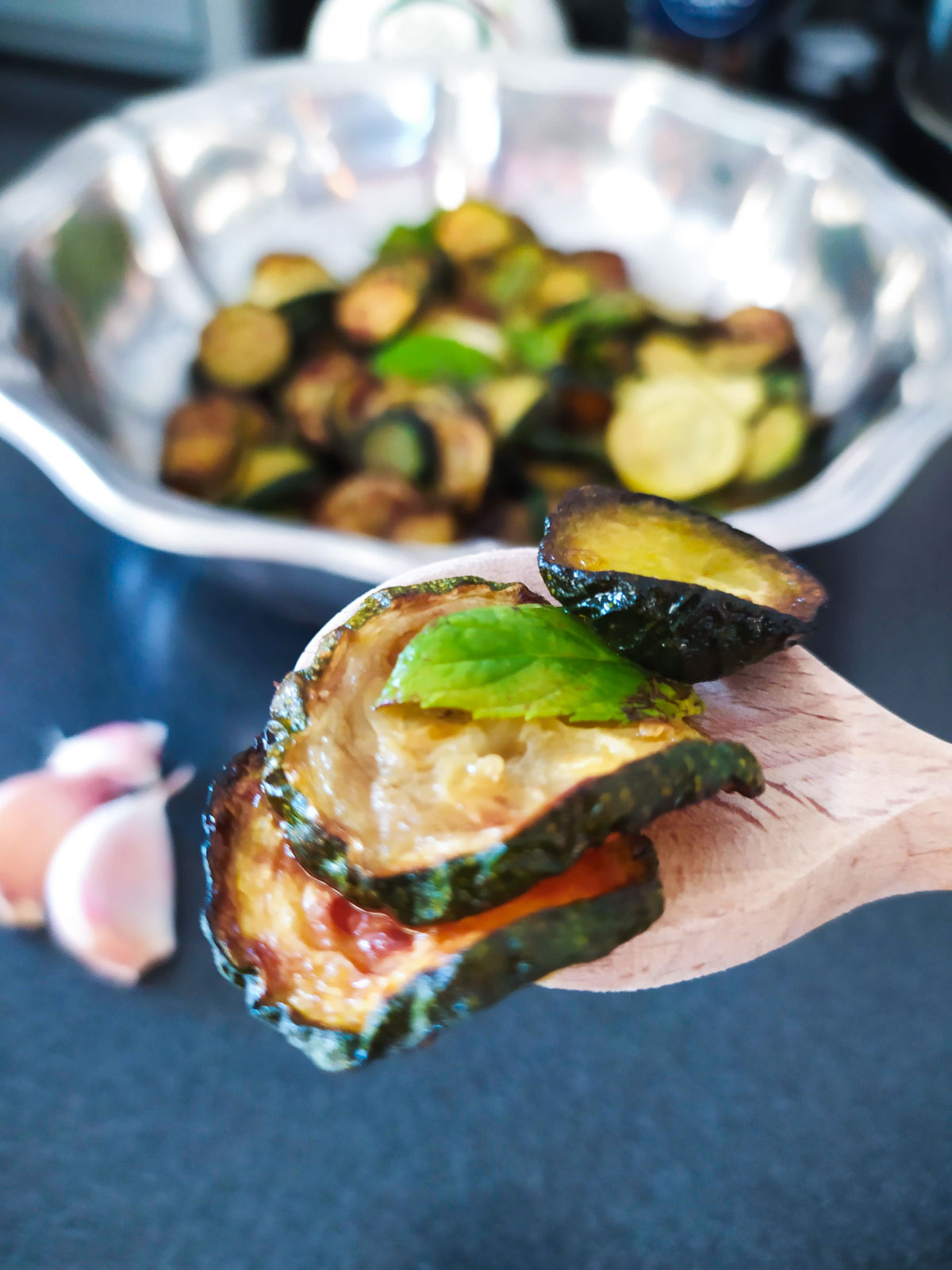 Zucchini Marinated alla Scapece – Cucchiarella